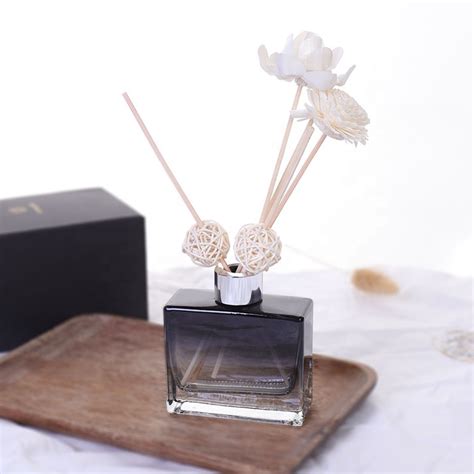 100ml Clear Perfume Crystal Black Glass Diffuser Bottle High Quality 100ml Bottle Glass 100ml