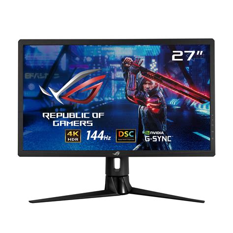 Asus Rog Strix Xg27uqr Dsc Gaming Monitor 27 Inch 4k 3840 X 2160