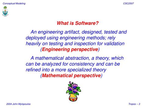 Ppt Agent Oriented Software Engineering And Tropos Powerpoint