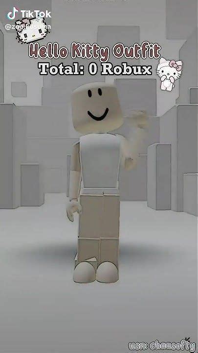 Hello Kitty Roblox Avatars