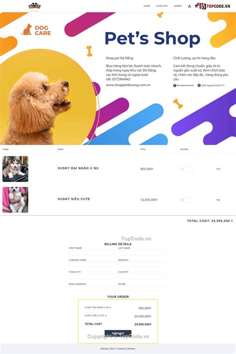 Source code Web bán thú cưng react js redux sagas