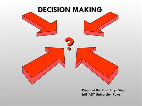 Decision Analysis And Resolution Ppt