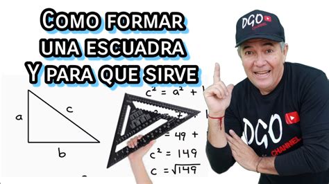 Formar Una Escuadra Y Para Que Sirve Regla 345 Youtube