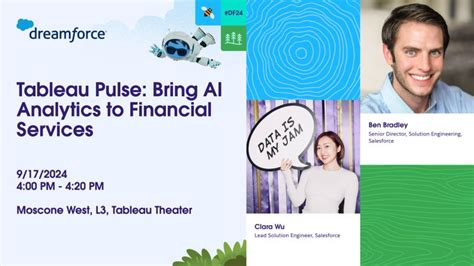 Clara Wu On Linkedin Dreamforce Tableaupulse Tableauai