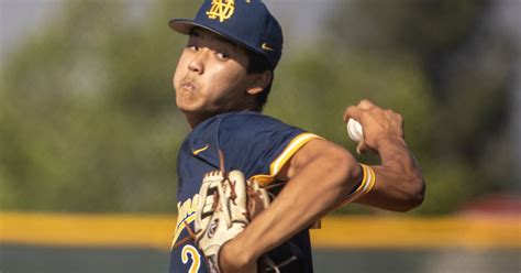 Notre Dames Justin Lee Is Times Baseball Player Of The Year Los