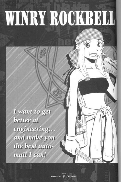 Winry Rockbell Mangá