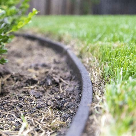 Bender Board Composite Landscape Edging Black 1 In X 4 In X 20 Ft