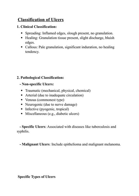 Cellulitis Ulcers General Surgery Docx
