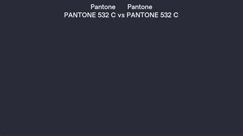 Pantone 532 C Vs Pantone 532 C Side By Side Comparison
