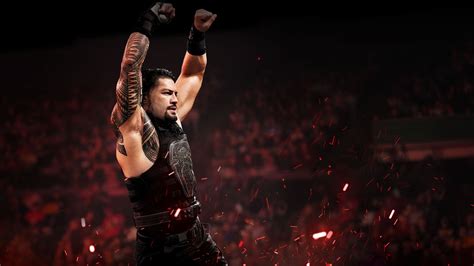 Roman Reigns Wwe Hd Wallpaper The Tribal Chief In Action 1920x1080