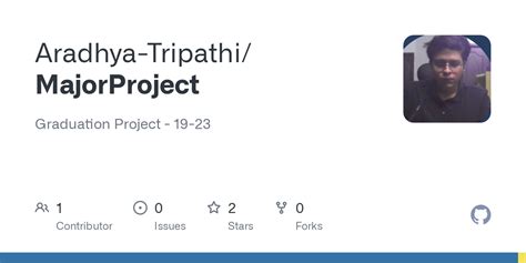 github aradhya tripathi majorproject