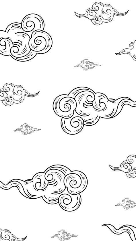 Anime Clouds Etsy Uk Clouds And Stars Tattoo Clouds Anime