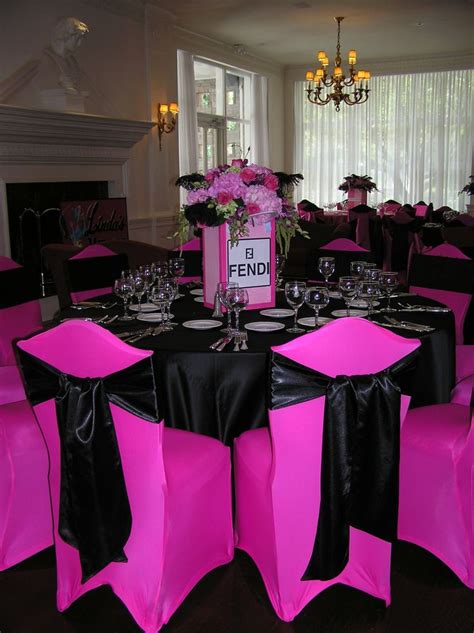 1000 Images About Hot Pink And Black Wedding On Pinterest Hot Pink