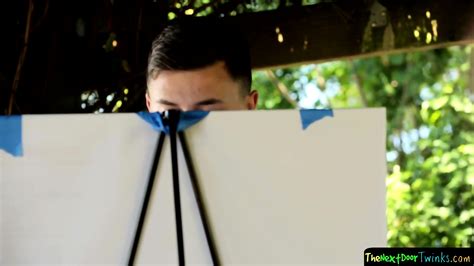 Artsy Teen Rimmed By His Muse Eporner