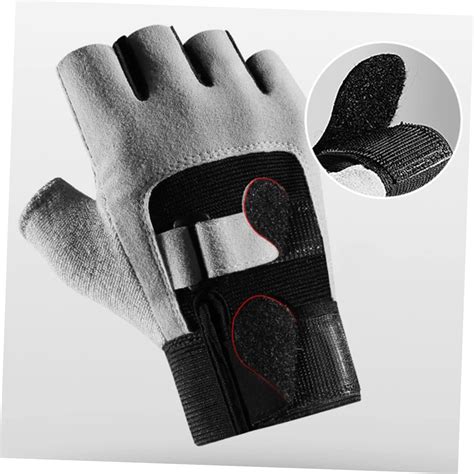 1 Par De Ciclismo Medio Dedo Guantes Deportes Guantes Para Gimnasio