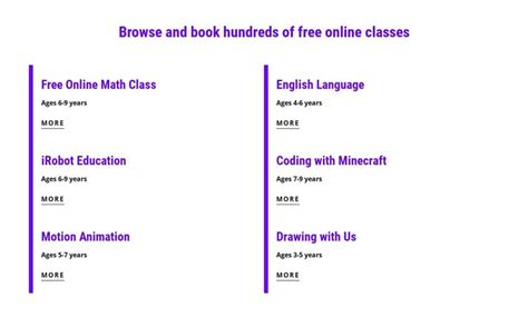 Book Free Online Classes CSS Template