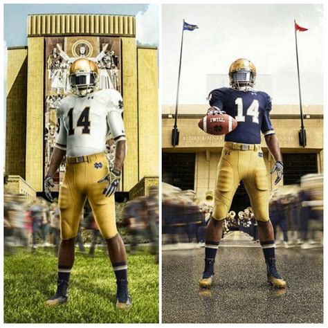 Notre Dame Football 2014 Shamrock Series Uniforms Notre Dame Fighting