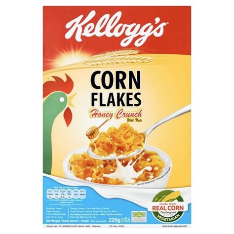 Jual Kellogs Corn Flakes Honey Crunch 220 Gr Shopee Indonesia