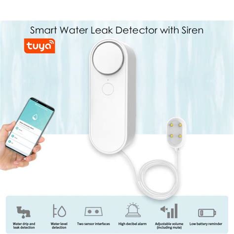 Detector De Fugas De Agua Para Casa Inteligente Alarma De Nivel De