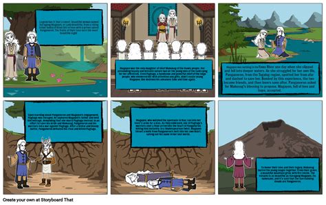 The Legend Of Mount Mayon Storyboard By 0996c358