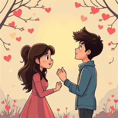 A Romantic Proposal Scene
