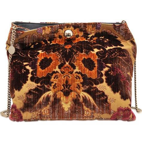 Stella Mccartney Brocade Clutch Brocade Clutch Colorful Handbags