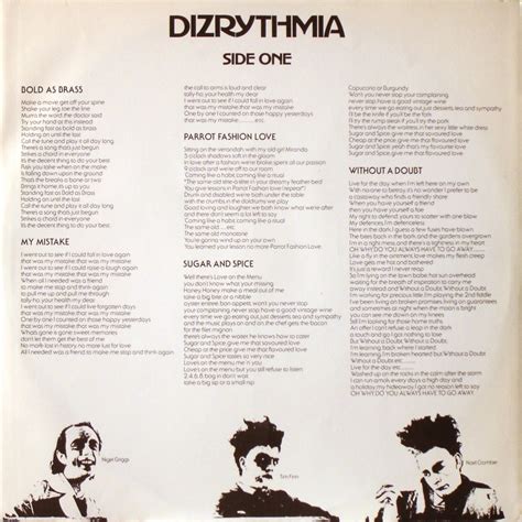 Split Enz ‎ Dizrythmia 1977