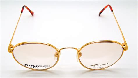 Tura Flexible Frames Panto Style Vintage Frames Bendy Glasses