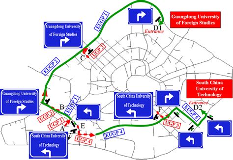 Optimisation Result Of Guiding Paths With The Integrated Optimisation Model Download