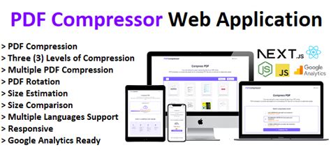 Pdf Compressor Compress And Rotate Pdf React Codemarket