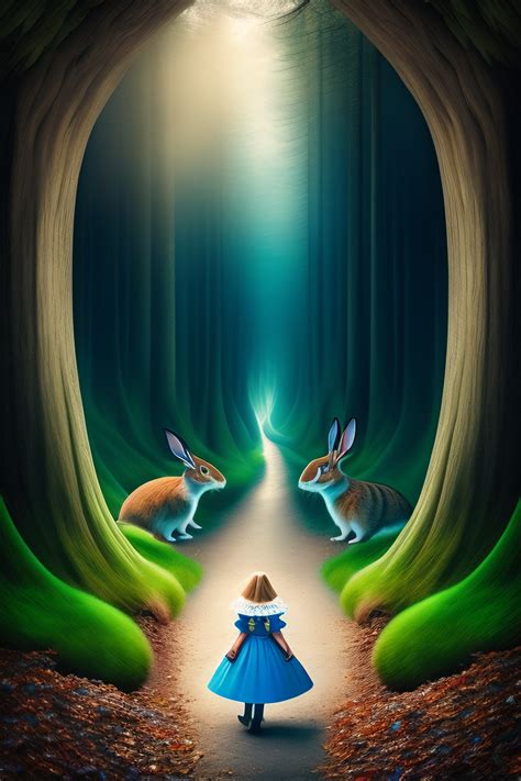 Alice In Wonderland Rabbit Hole Tree