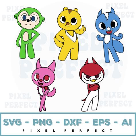 Miniforce Svg Birthday Party Supplies Clipart Images Instant Inspire