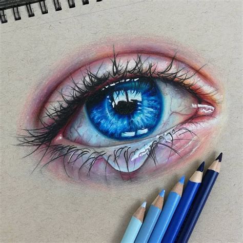 Pin By Yolanda Gomáriz On Láminas Color Eye Drawing Color Pencil Art