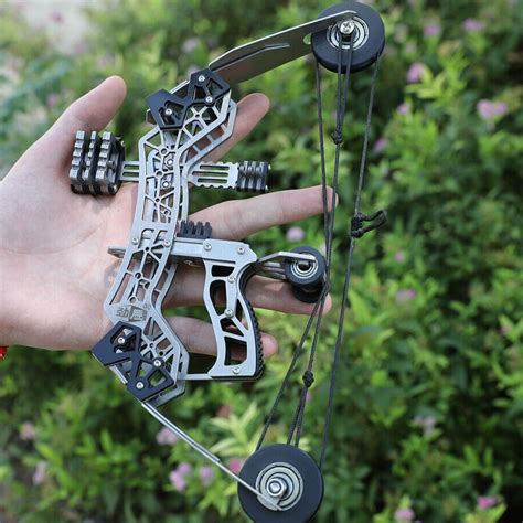 Mini Compound Bow Kit 12lbs Target Archery T Hunting Pocket Bow