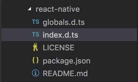 Missing Method In The Typescript Declaration File Issue Facebook React Native GitHub