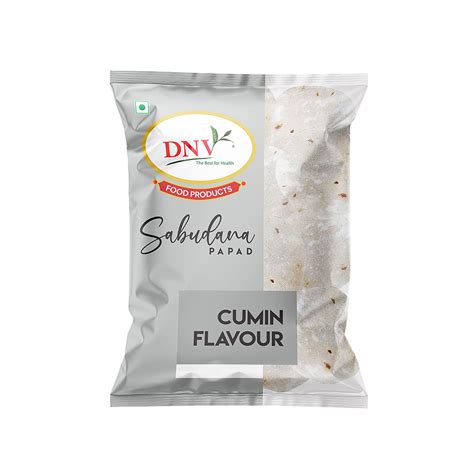 Cumin Sabudana Papad Dnv Foods
