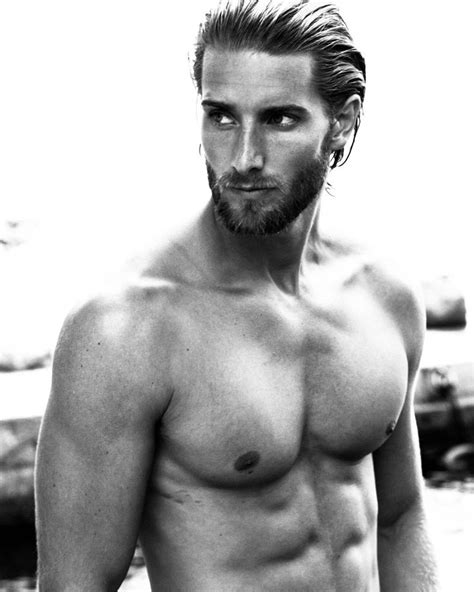 Tom Busson Long Hair Beard Handsome Men Lumbersexual