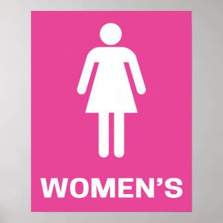 Restroom Sign Posters Zazzle