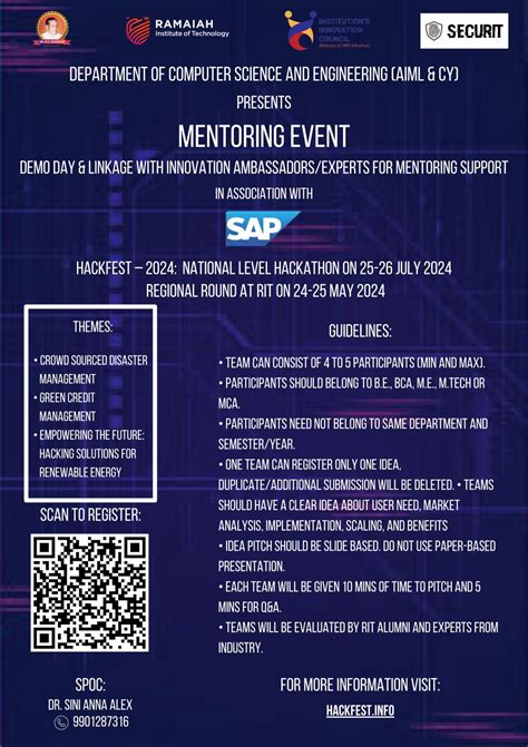 dept of cse aiml and cse cyber security posted on linkedin