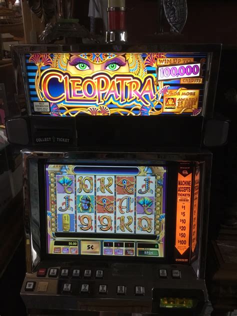 Igt Cleopatra Slot Machine Touch Screen Multi Denomination Ebay