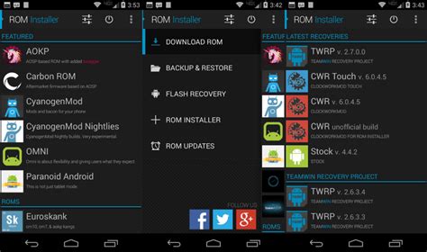 7 Top Rom Manager Apps