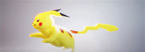 Pikachu Pokemon Rigged 3d Model Flippednormals