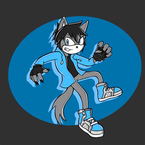 Meet Zane The Wolf My Sonic Oc Rsonicthehedgehog