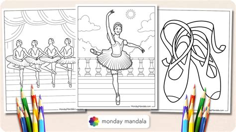 Coppelia Ballet Coloring Page