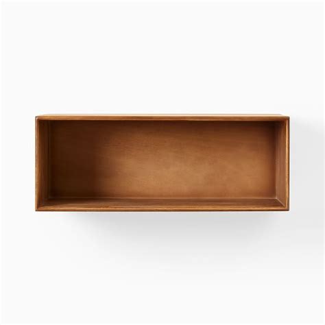 Anton Open And Closed Floating Storage Cubbies 32 West Elm