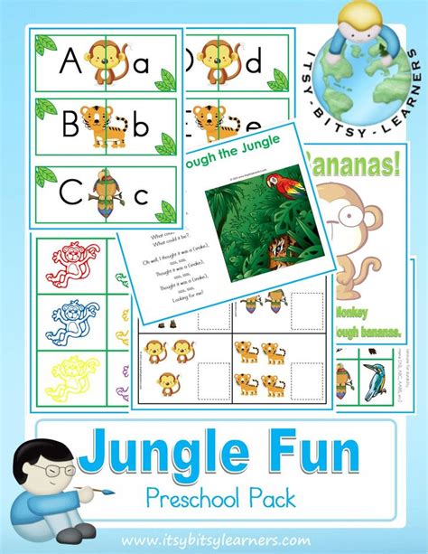 Jungle Animals Preschool Lesson Plan At Lisa Rubino Blog