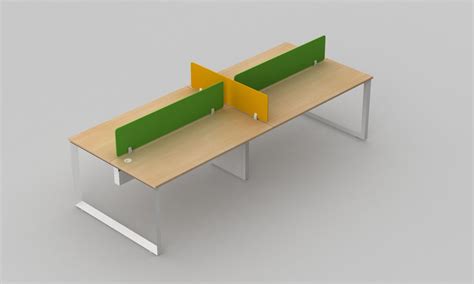 Linear Workstation Sharing Ergoline