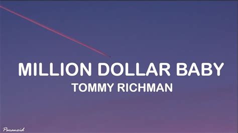 Tommy Richman MILLION DOLLAR BABY Lyrics YouTube