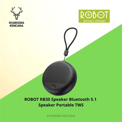 Jual Robot Rb30 Speaker Bluetooth 5 1 Speaker Portable Tws Shopee Indonesia