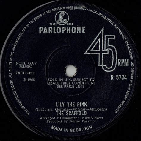 The Scaffold Lily The Pink 1968 Solid Centre Vinyl Discogs